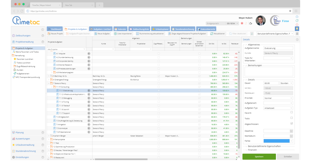 TimeTac: Bewertungen, Preise und Features - Softwareabc24